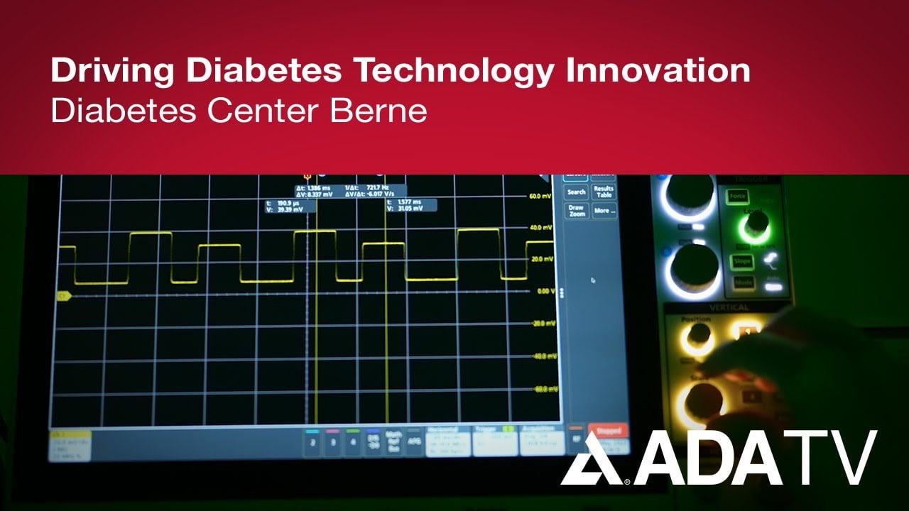 DCB on ADA TV: Driving Diabetes Technology Innovation - Diabetes Center ...
